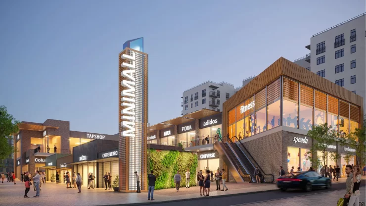 Project Shopping Center "Minimall"